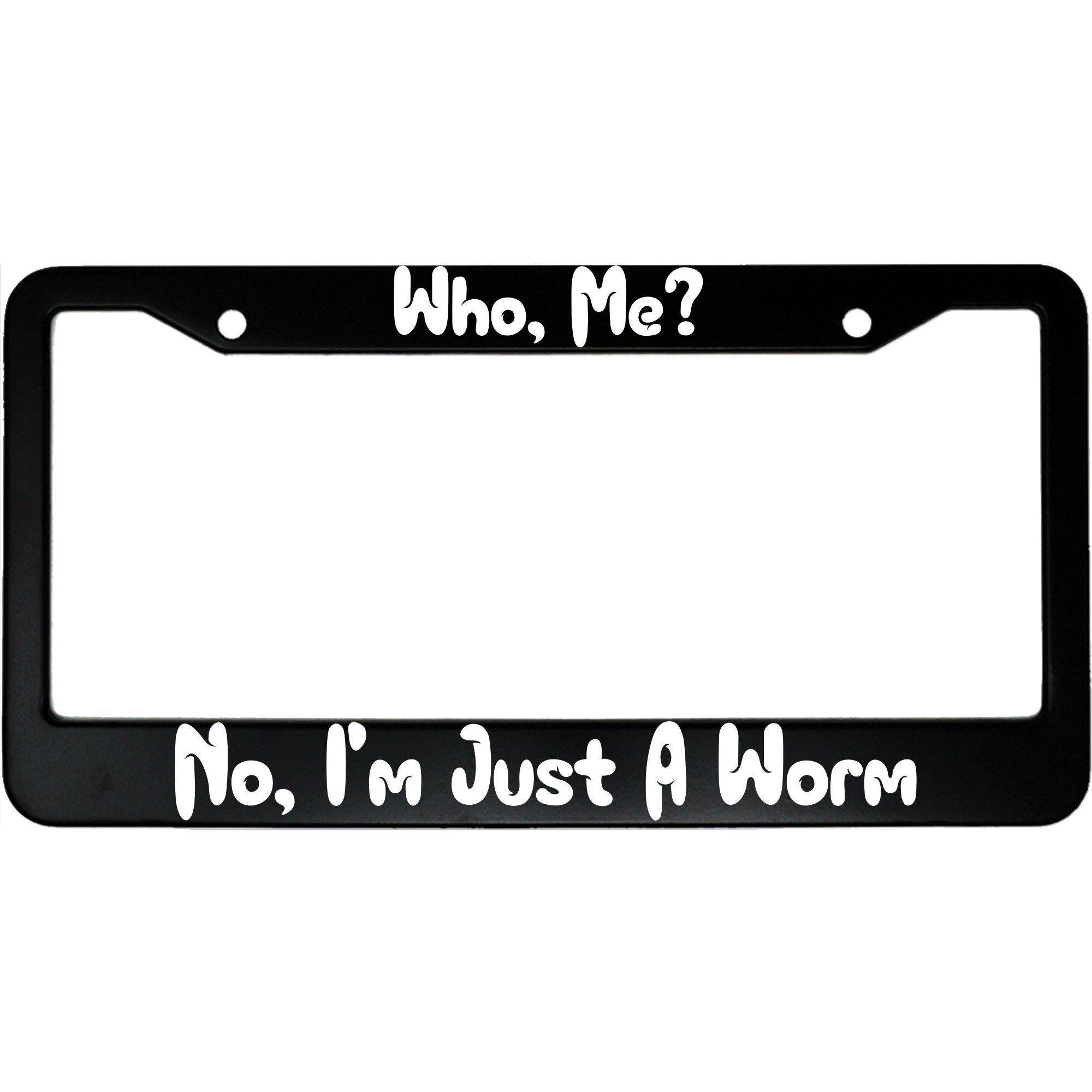 Who, Me? No, I'm Just A Worm Funny Book and Literature Quote Aluminum ...