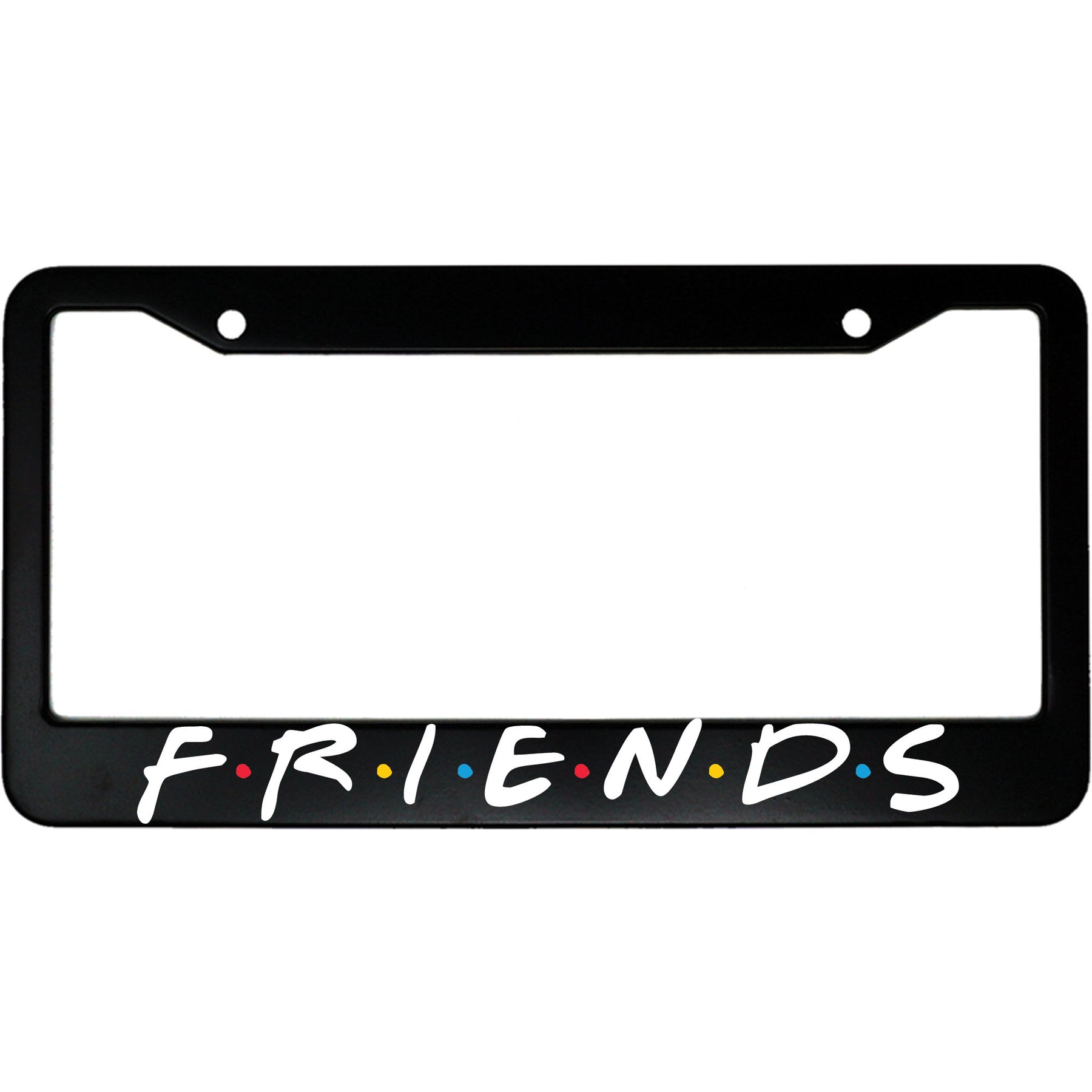 Friends TV Show Logo Aluminum Car License Plate Frame