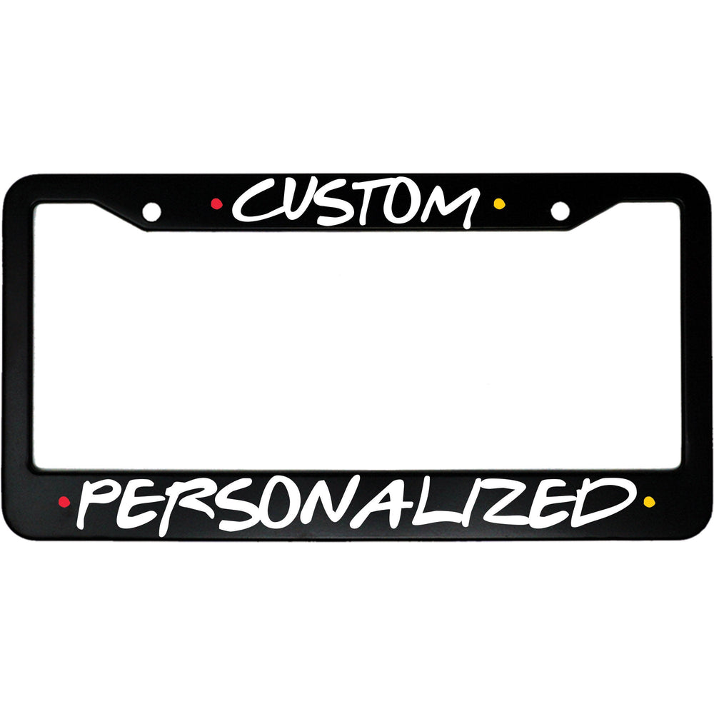 Personalized / Customized Friends TV Show Style Car License Plate
